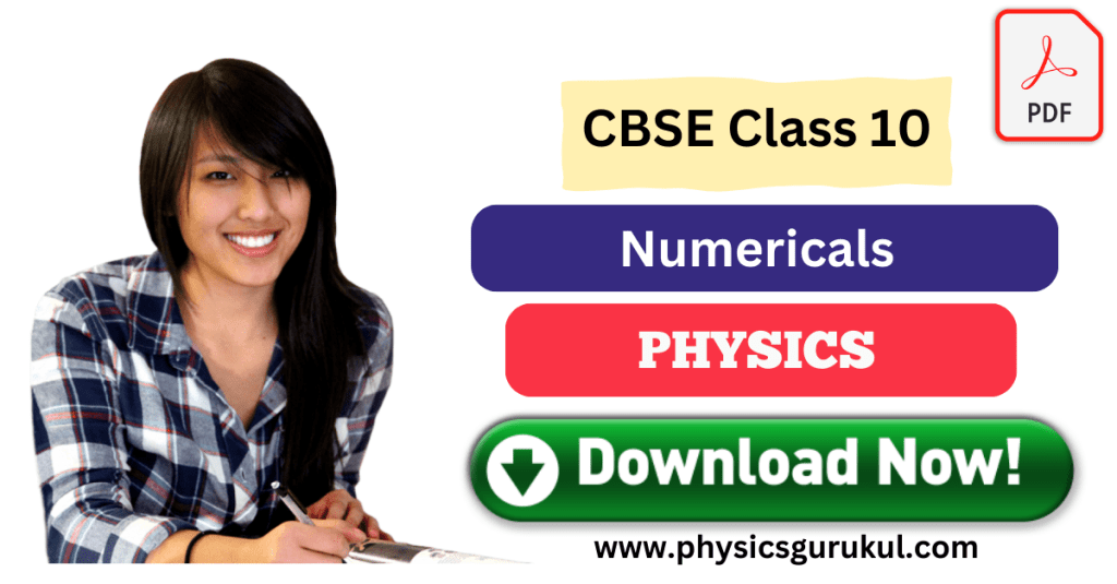 [PDF] Download Physics Numerical for Class 10 - Gurukul of Excellence